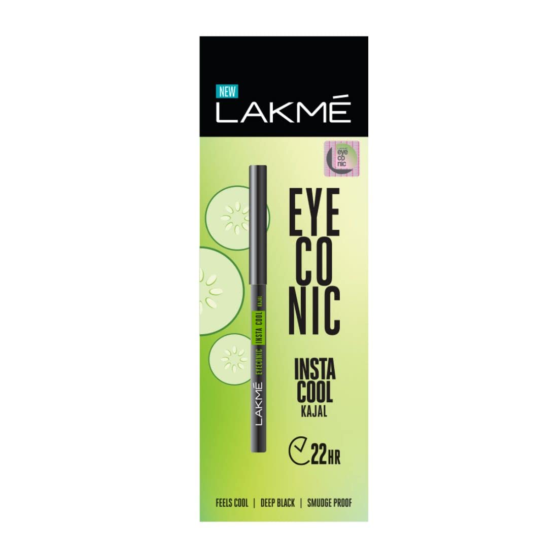 Lakme Eyeconic Insta Cool Kajal Black – PUSHMYCART