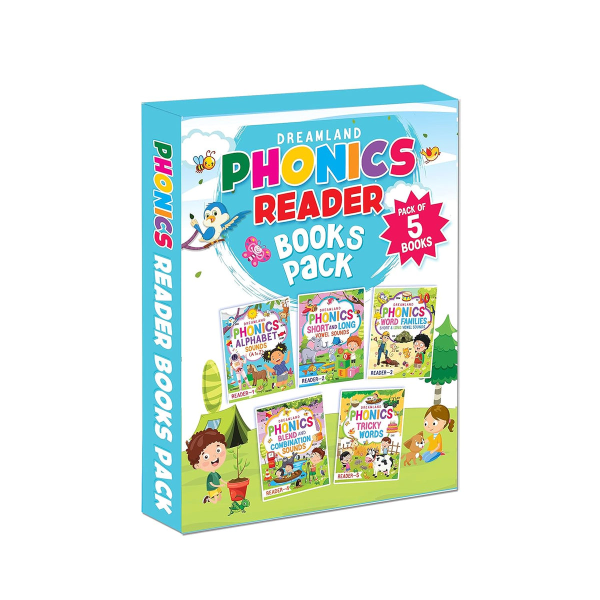 Phonics Reader 5 Books Pack – PUSHMYCART