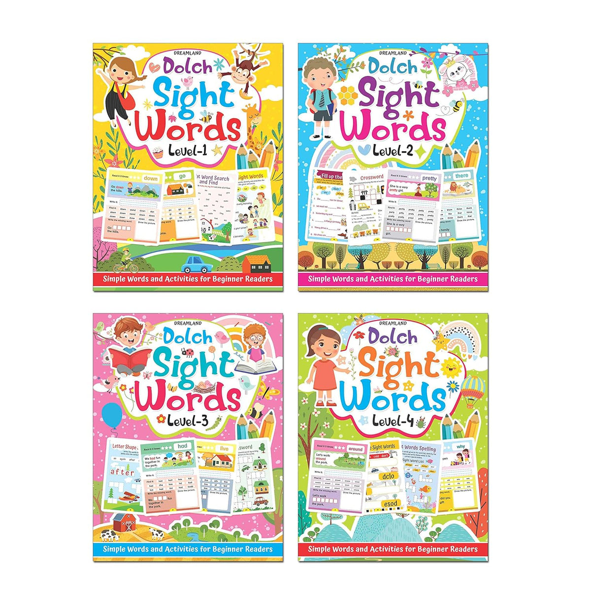 Dolch Sight Words Books Pack – PUSHMYCART