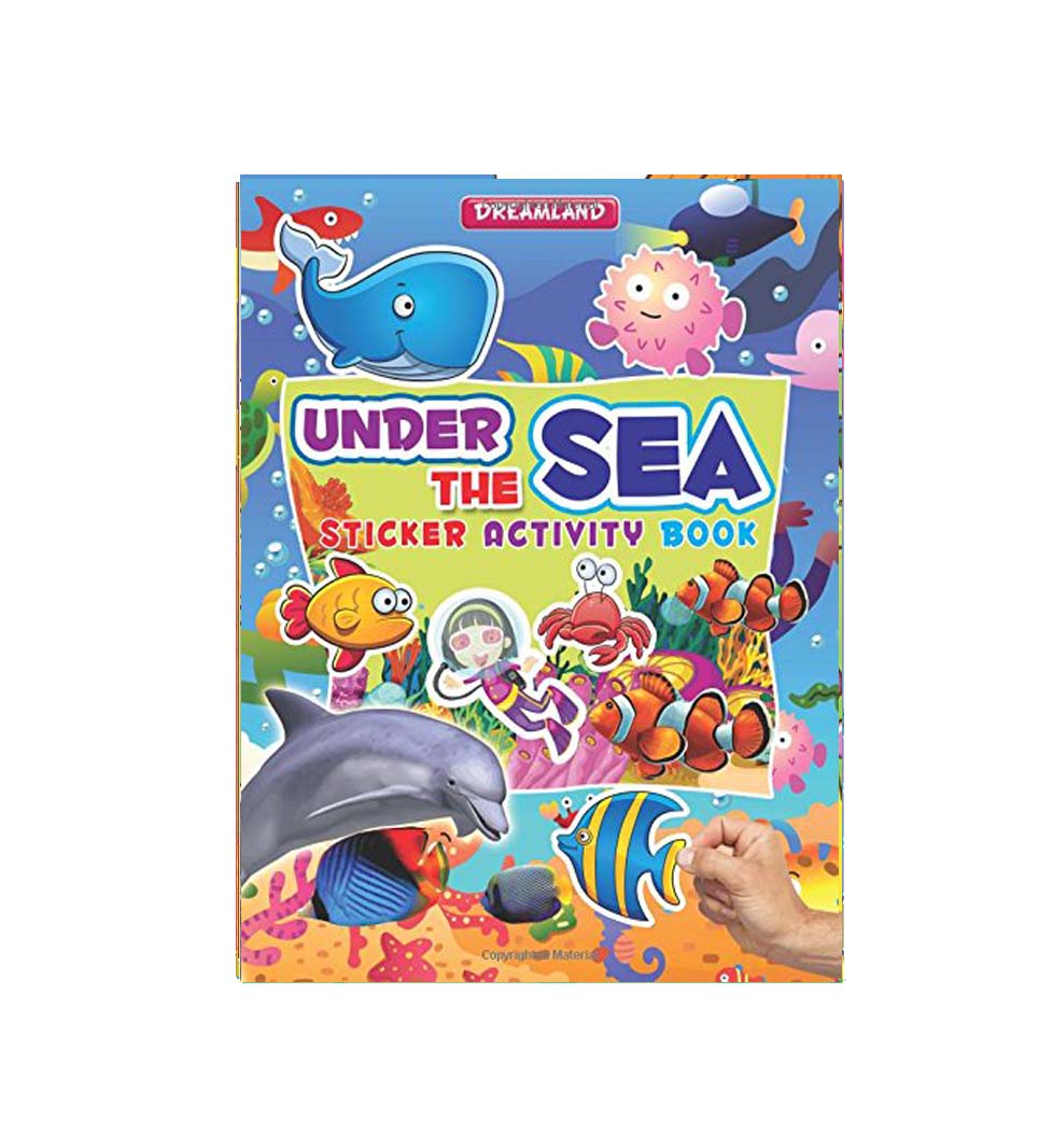 Sticker Activity Book - Under the Sea (English) – PUSHMYCART