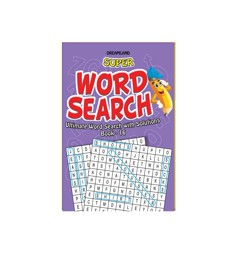 Super Word Search Part - 16 (English) – PUSHMYCART