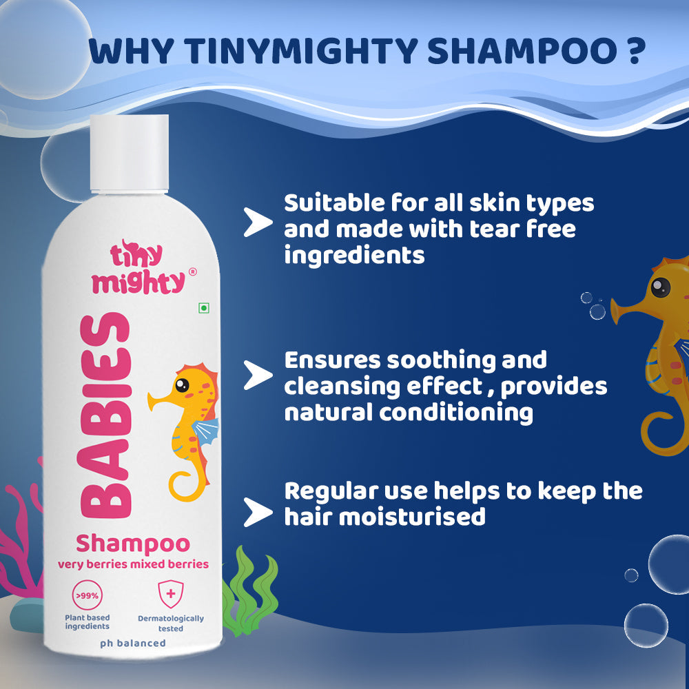 Tiny Mighty Babies Hair Rinser Pack Shampoo 200ml – PUSHMYCART