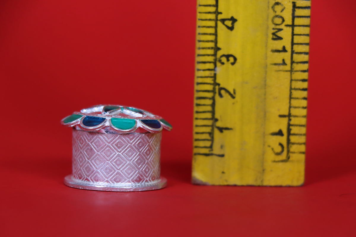 Pure Silver Kajal Box 16.81g – PUSHMYCART