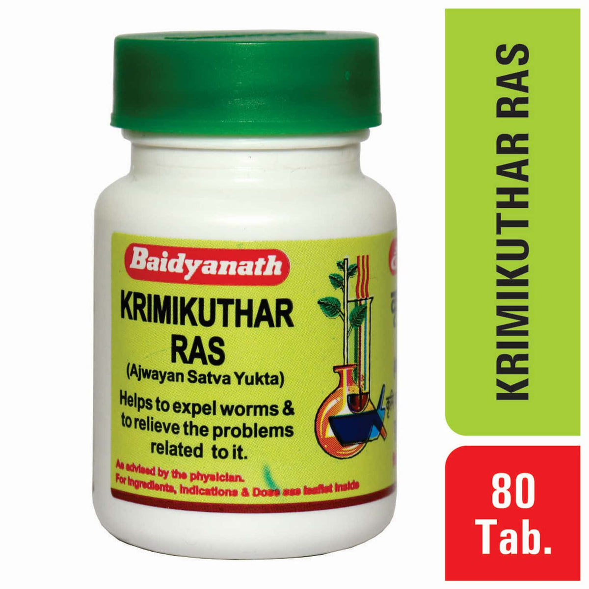 Baidyanath Vansaar Krimikuthar Ras 80 Tablets – PUSHMYCART