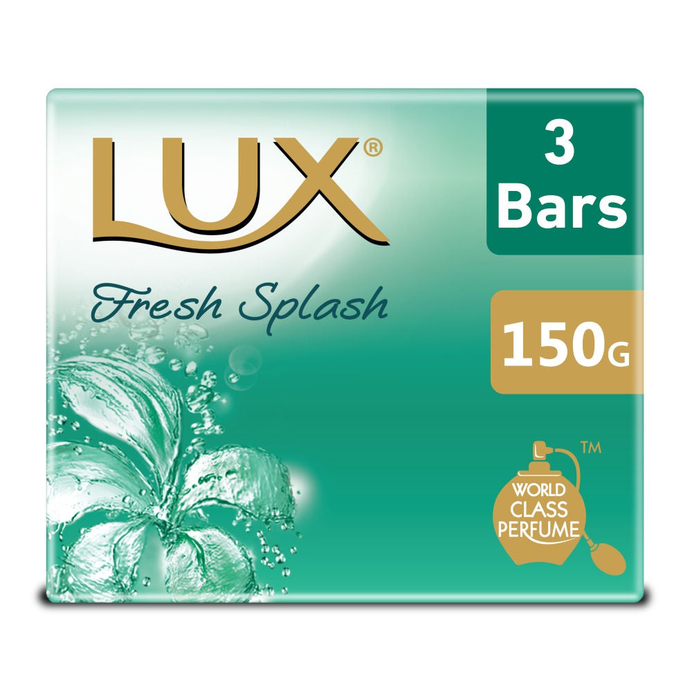 LUX Fresh Splash Soap - Set Of Three 150g each – PUSHMYCART