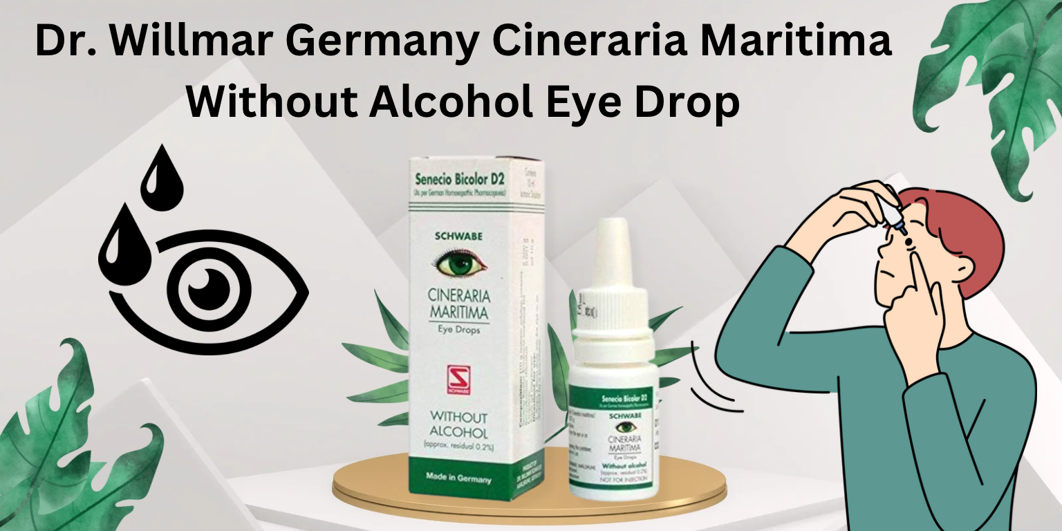 Dr. Willmar Germany Cineraria Maritima Without Alcohol Eye Drop ...