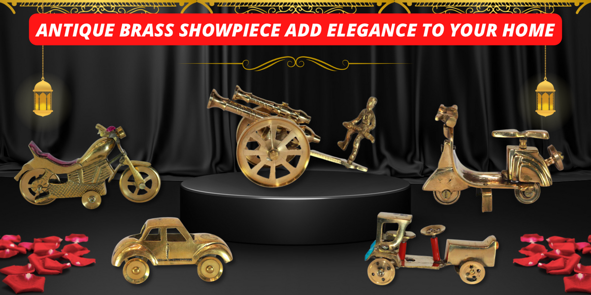 Antique Brass Showpiece Add Elegance to Your Home – PUSHMYCART