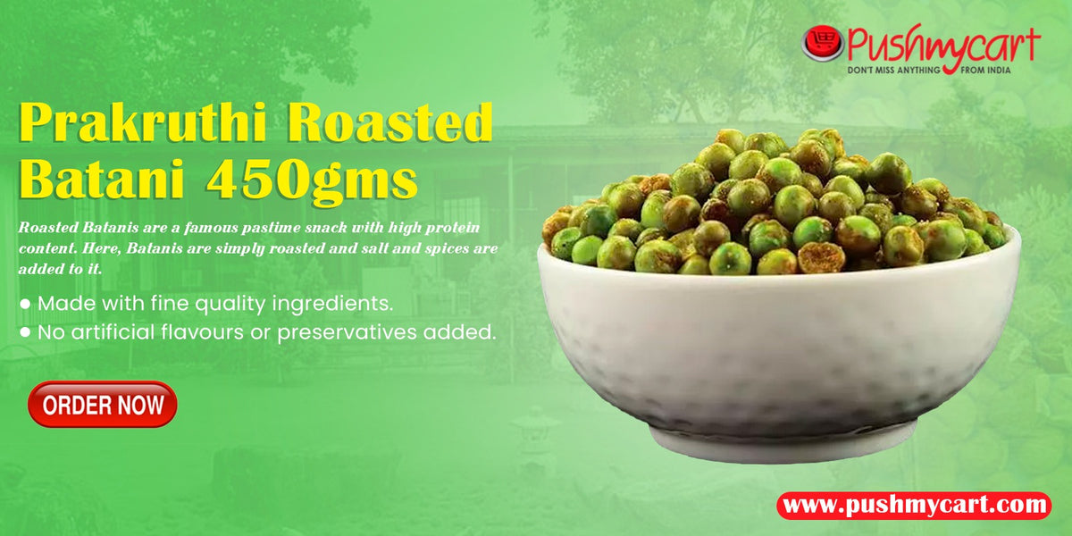 Prakruthi Roasted Batanis Delicious Snack Every Time – PUSHMYCART