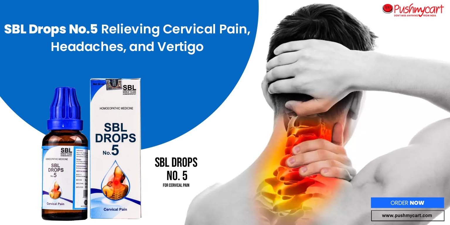 SBL Drops No.5 Relieving Cervical Pain, Headaches, and Vertigo – PUSHMYCART