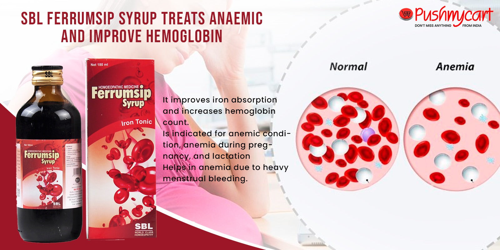 SBL Ferrumsip Syrup Treats Anaemic and Improve Hemoglobin – PUSHMYCART