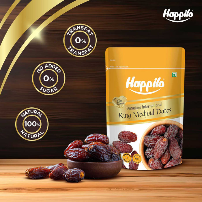 Happilo Premium International King Medjoul Dates – PUSHMYCART