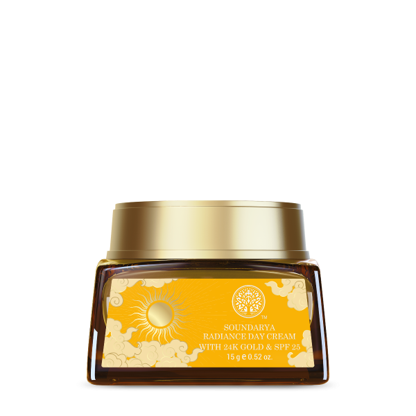 Forest Essentials Travel Size Soundarya Radiance Cream With 24K Gold S ...