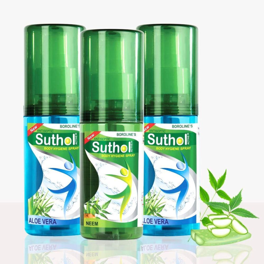 Boroline Antiseptic Suthol Active Body Hygiene Spray – PUSHMYCART