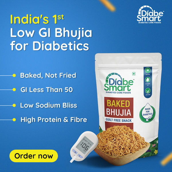Diabe Smart Baked Bhujia: India's 1st Low GI Bhujia – PUSHMYCART