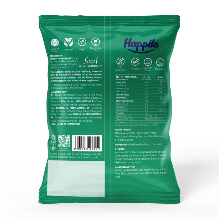 Happilo-Premium Jumbo Fox Nuts - Phool Makhana – PUSHMYCART