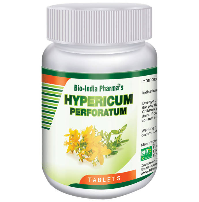 Bio India Homeopathy Hypericum Perforatum Tablets – PUSHMYCART