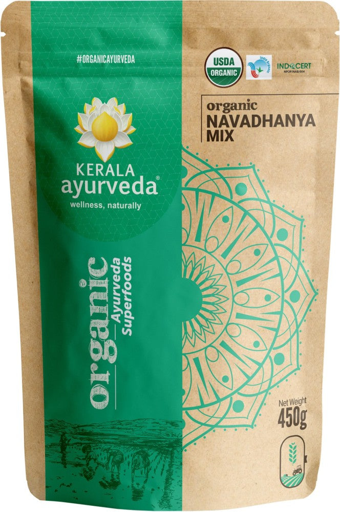 Kerala Ayurveda Organic Navadhanya Mix – PUSHMYCART