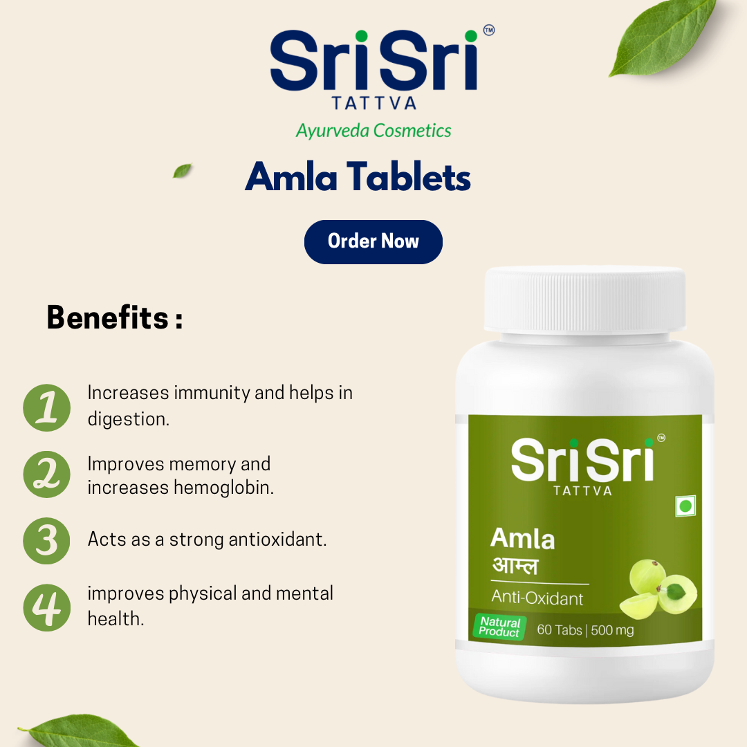 Sri Sri Tattva Amla Tablet 60tabs – PUSHMYCART