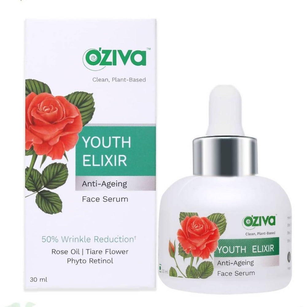 OZiva Youth Elixir AntiAgeing Face Serum – PUSHMYCART