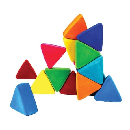 Rubbabu Just Triangles Foam Blocks – PUSHMYCART