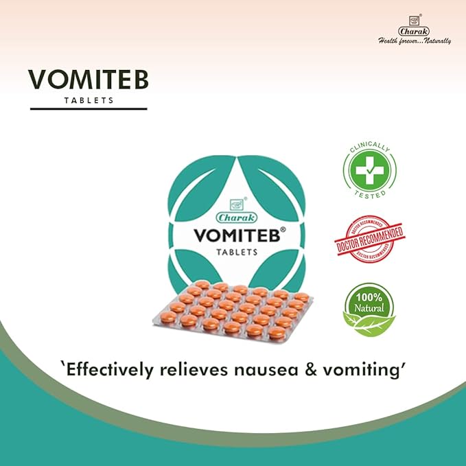 Charak Pharma Vomiteb Tablets – PUSHMYCART