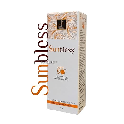 BOMBERO Sunbless SPF 50+ PA+++ Silicone Sunscreen Matte Finish Gel ...