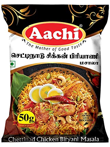 Aachi Chettinadu Biryani Masala – PUSHMYCART