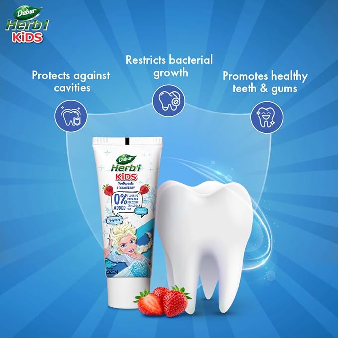 Dabur Herb'l Kids Elsa Frozen Toothpaste – PUSHMYCART