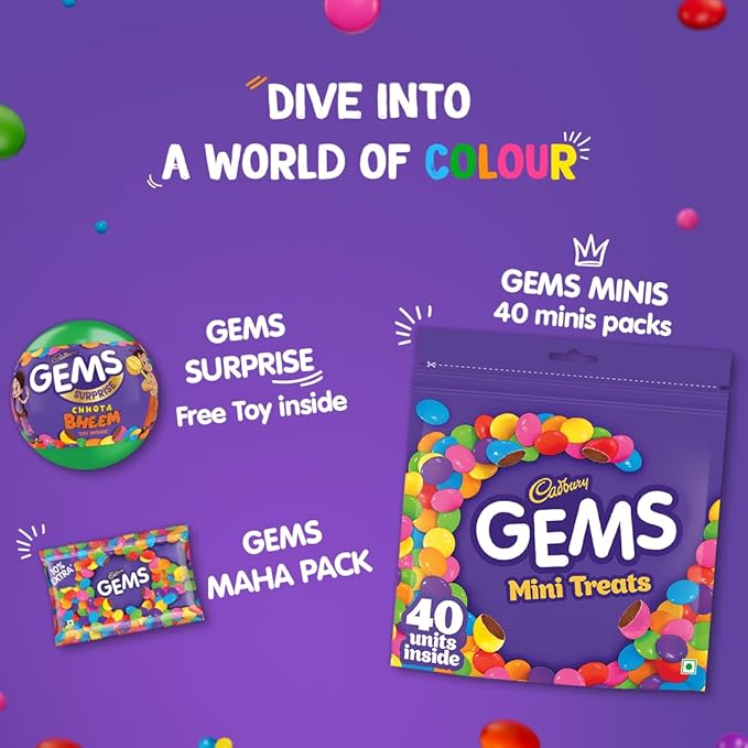 Cadbury Gems Surprise Chocolate Ball – PUSHMYCART