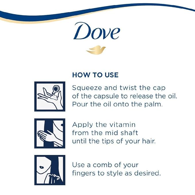 Dove Nutritive Solutions Intense Repair Daily Hair Vitamin Capsules ...
