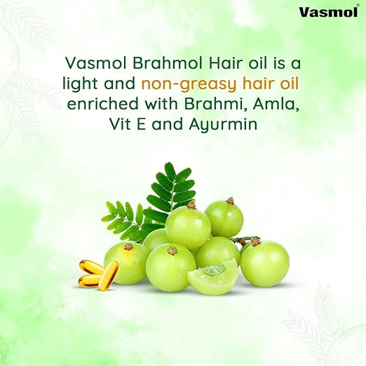 Vasmol Brahmol Hair Oil – PUSHMYCART