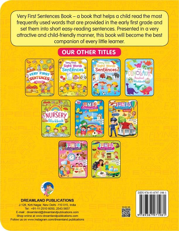 Very First Sentence Books – PUSHMYCART
