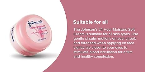 Johnson's 24 Hour Moisture Soft Cream – PUSHMYCART