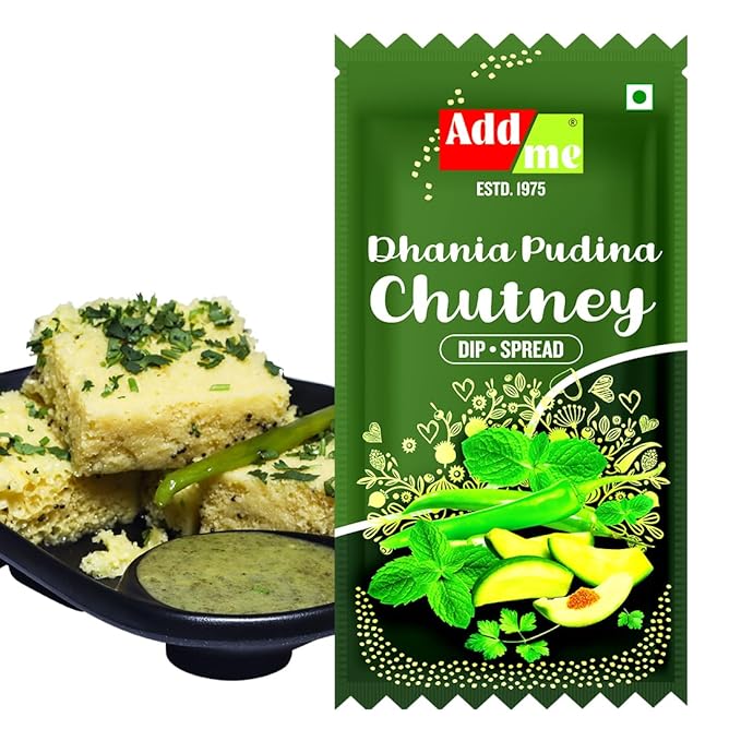 Add me Dhania Pudina Chutney 12gm Sachet chotu Pack – PUSHMYCART