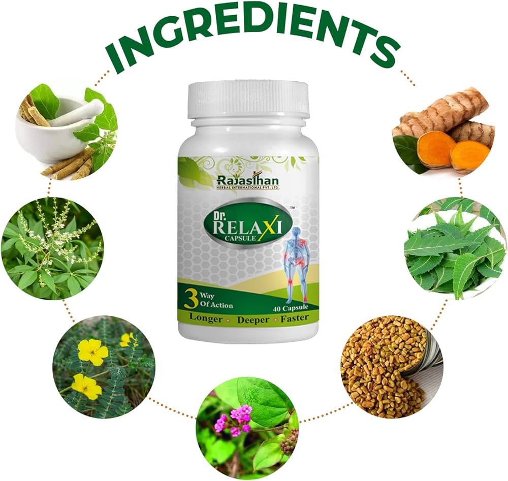 Dr Relaxi Herbal Capsules for Joints Pain and Arthritis – PUSHMYCART