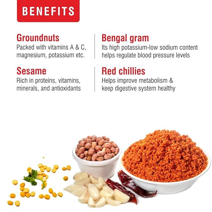 Priya Groundnut Spice Mix Powder (Verusenaga Podi) – PUSHMYCART