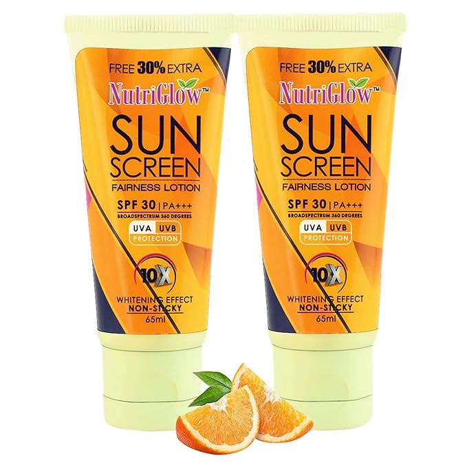 NutriGlow Sunscreen Lotion SPF 30 & PA+++ – PUSHMYCART