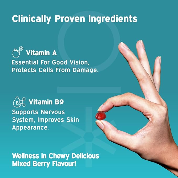 Nutriburst Health & Vitality Multi Vitamin Gummies – PUSHMYCART