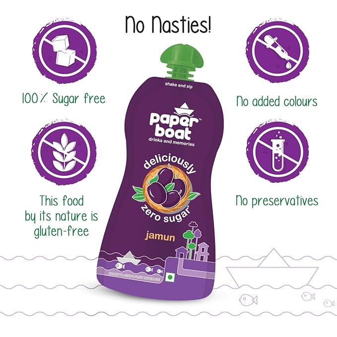 Paper Boat Jamun Fruit Juice – PUSHMYCART