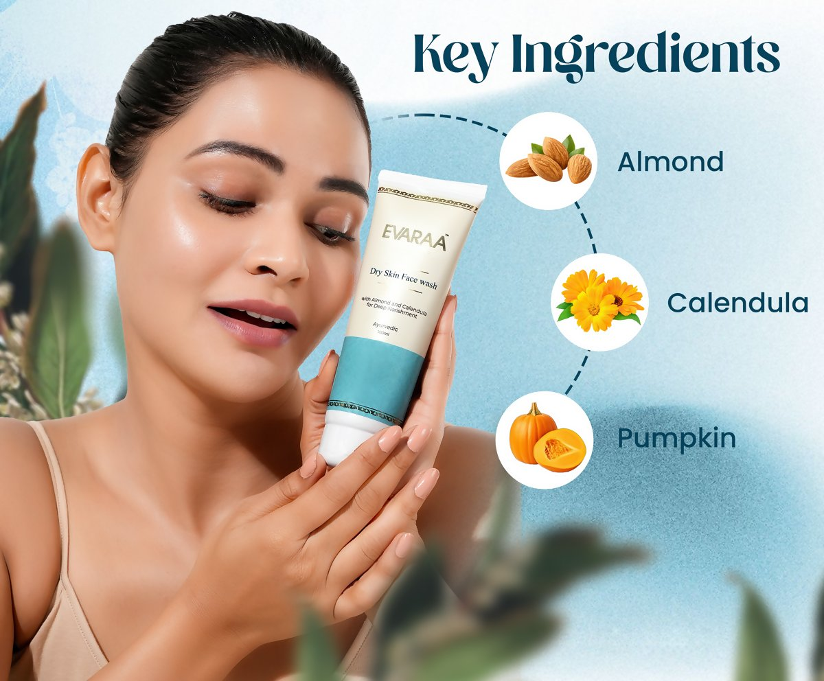 Evaraa Essential Dry Skin Face Wash – PUSHMYCART