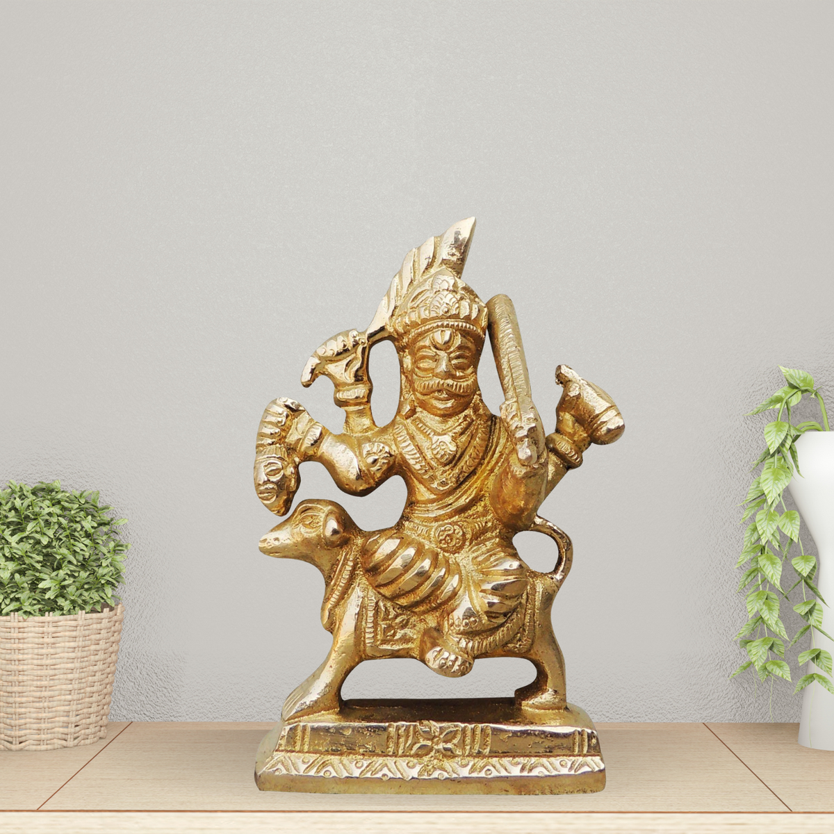 Brass Behro Baba Statue 0.3Kg – PUSHMYCART