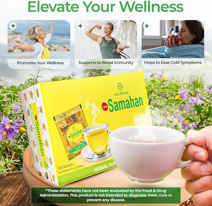 Samahan Ayurvedic Herbal Tea Packets 400g – PUSHMYCART
