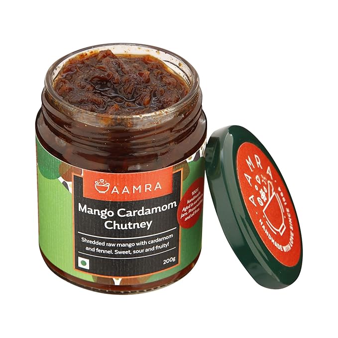Aamra Homemade Mango and Cardamom Chutney – PUSHMYCART