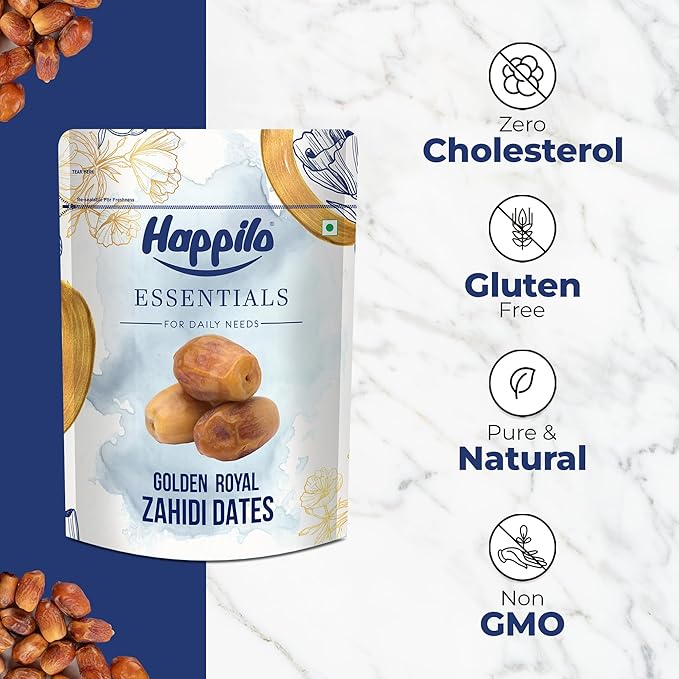 Happilo Essential Golden Royal Zahidi Dates – PUSHMYCART
