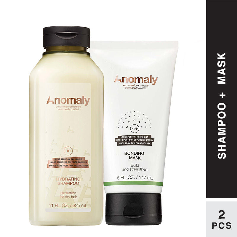 Anomaly Hydrating Shampoo With Bonding Mask Combo -combo – PUSHMYCART