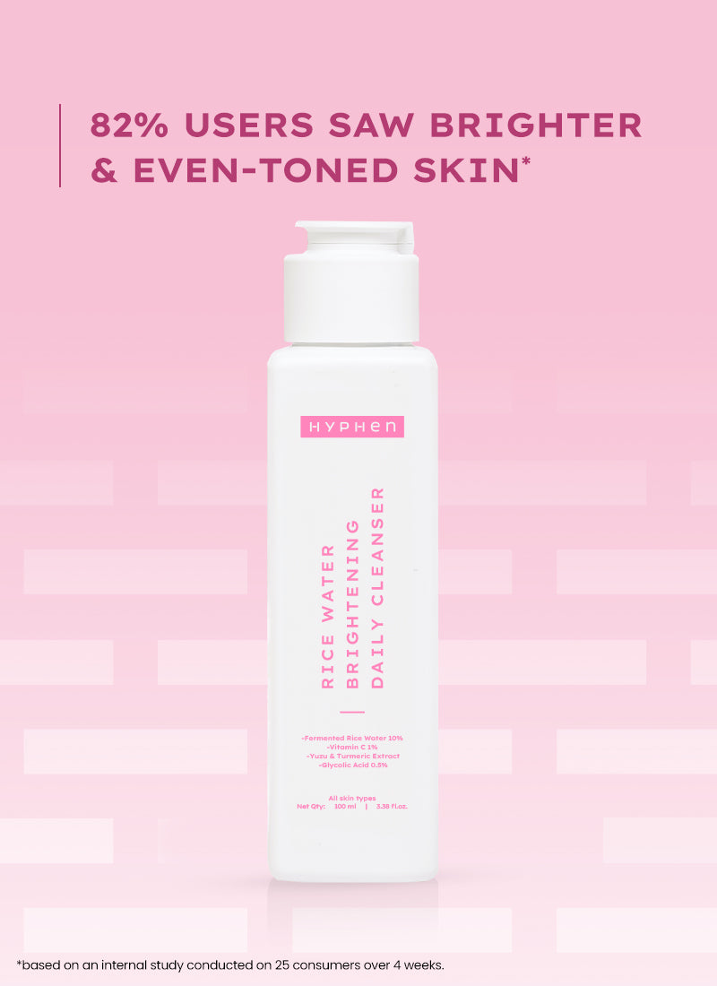 Hyphen Rice Water Brightening Daily Cleanser – PUSHMYCART