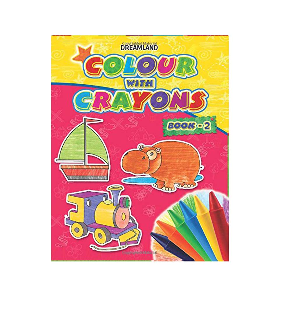 Colour With Crayons Part - 2 (English) – PUSHMYCART