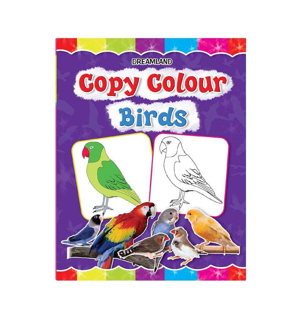 Copy Colour - Birds (English) – PUSHMYCART