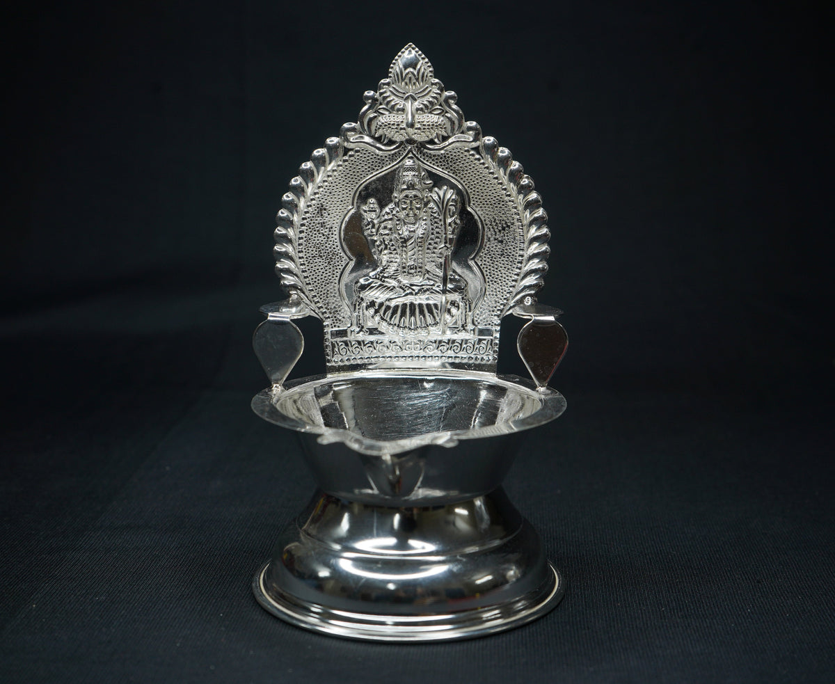 Pure Silver Kamakshi Deepalu 98g – PUSHMYCART