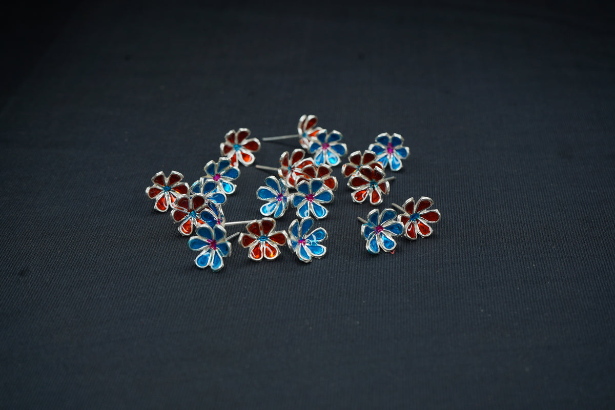 Pure Silver Small Assorted Flower 2g Pack of 4 – PUSHMYCART